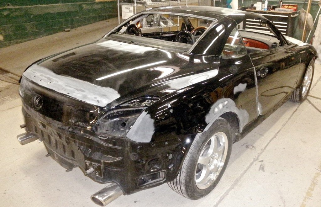 Repainting the SC430 | Mike O'Connor